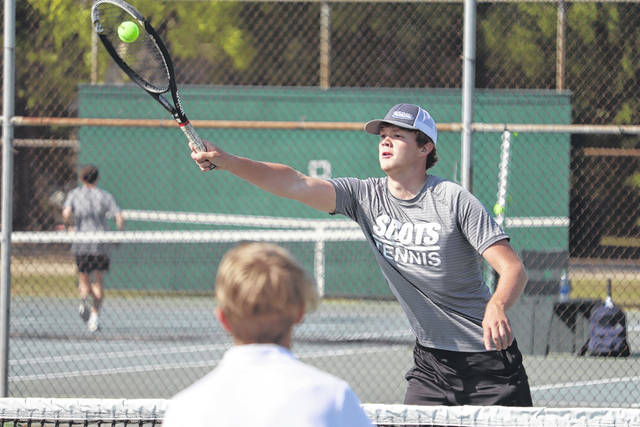 Scotland boys’ tennis sends off seniors with wins | Laurinburg Exchange