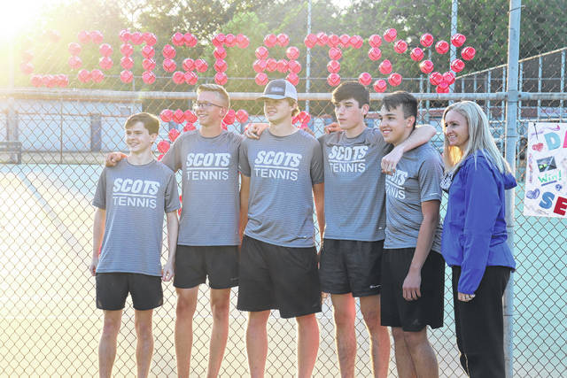 Scotland boys’ tennis sends off seniors with wins | Laurinburg Exchange