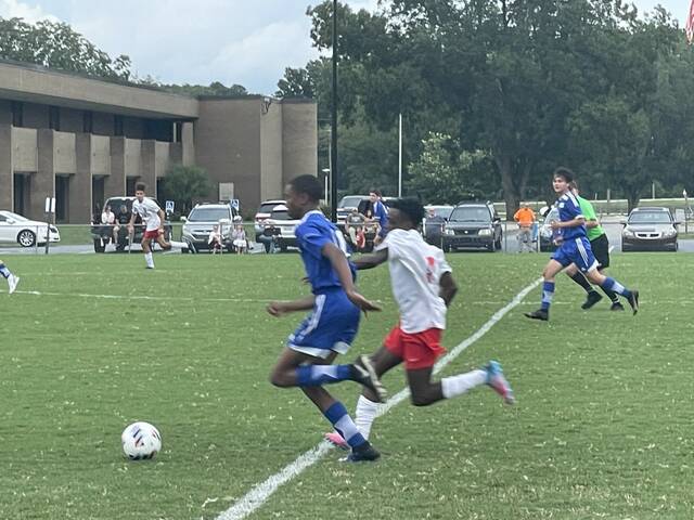 Scotland men’s soccer defeats Seventy-First, 2-1, in one-half after ...