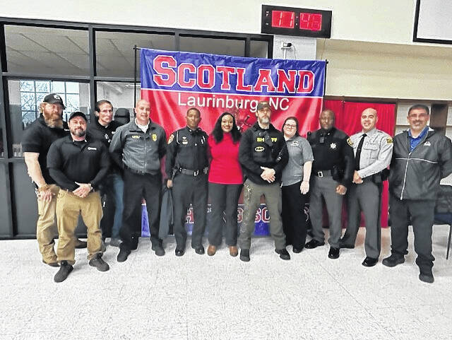 Active shooter training held at Scotland High School | Laurinburg Exchange