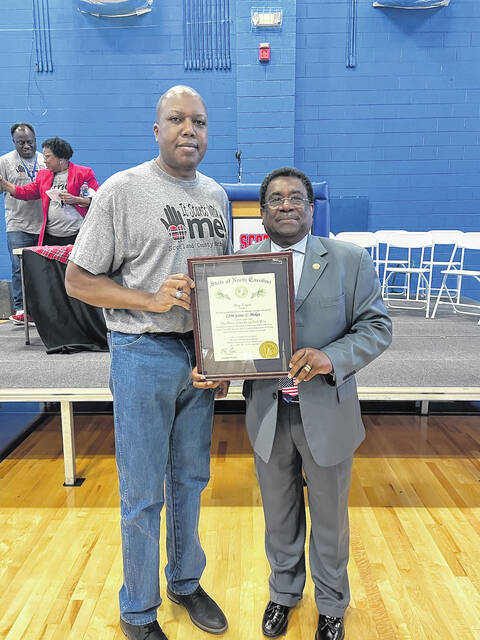 McKee presented Order of the Long Leaf Pine | Laurinburg Exchange